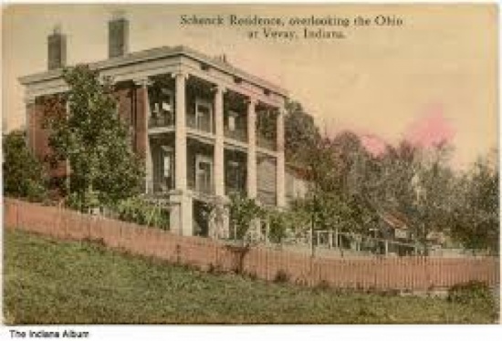 U P Schenck Mansion - 1844 - Historic Vevay Walking Tour - PocketSights