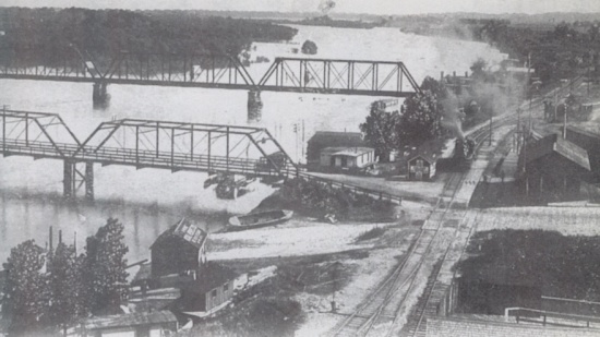 Old Pekin Bridges - Pekin Riverfront History - PocketSights