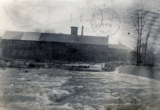 Upper Dam - Downtown Henniker - The 1936 Flood and Aftermath - PocketSights