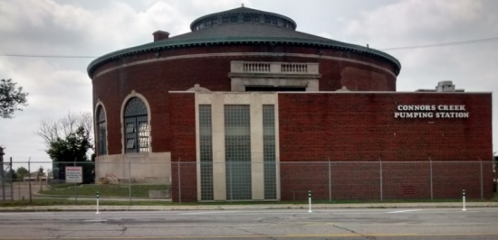 Conner Creek pump station - Conner Creek greenway / Jefferson & Conner ...