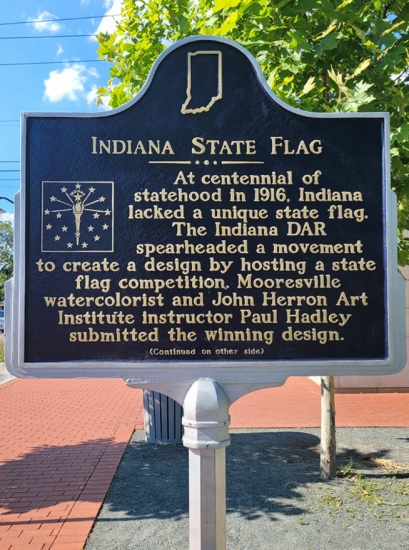 Home of the Indiana State Flag - A free roam tour of Morgan County ...