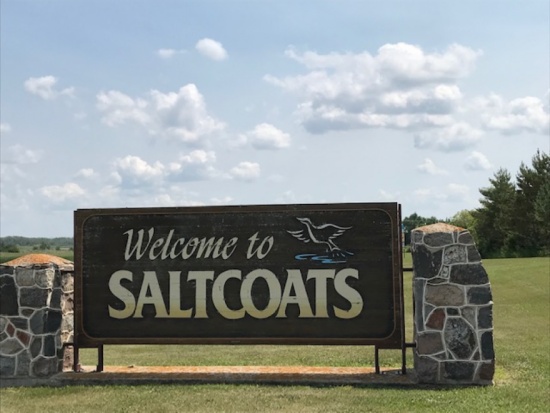 Welcome to Saltcoats sign - Saltcoats, Saskatchewan, Canada - PocketSights